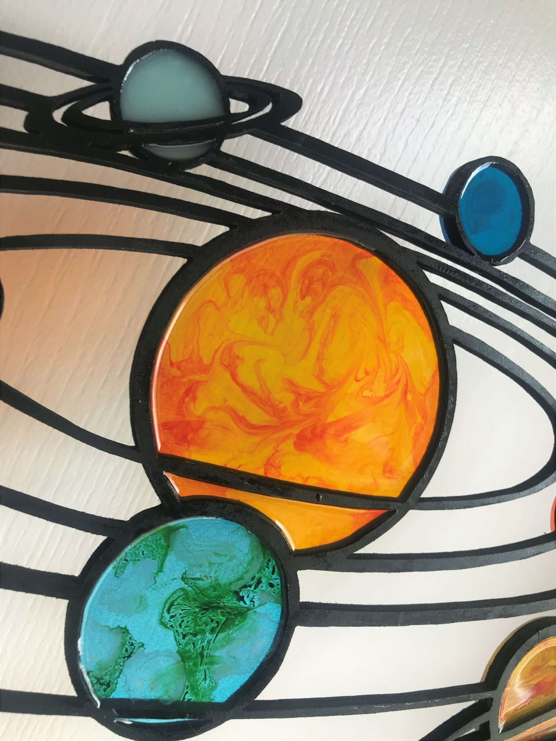 Resin Solar System – Wood Art by Tam